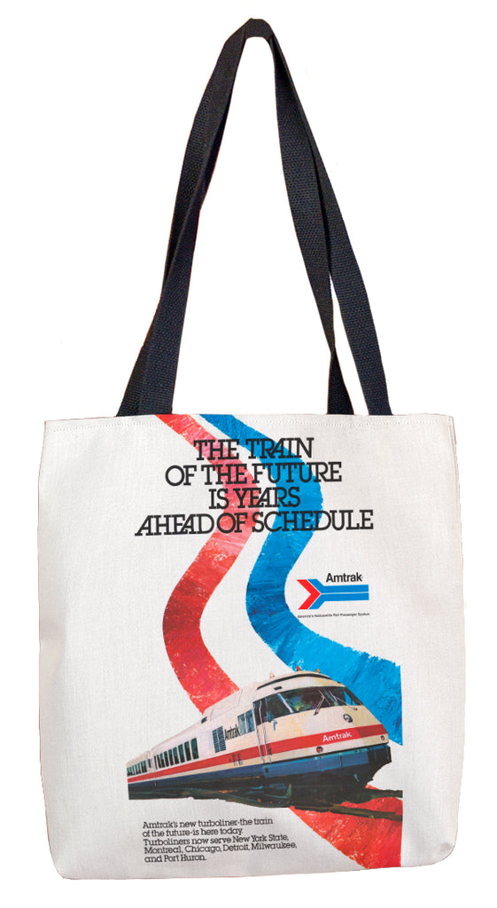 Amtrak Turboliner Tote Bag – Transit Gifts