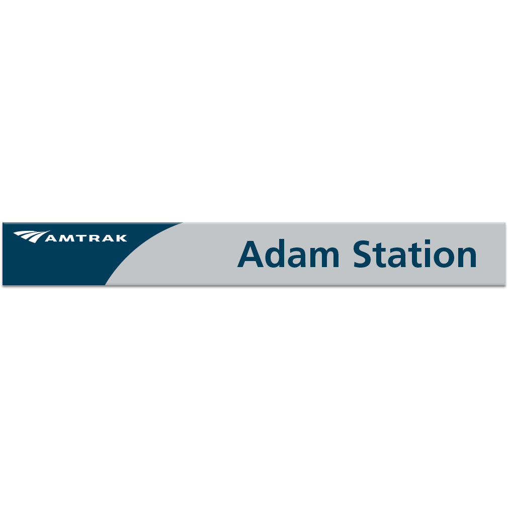Customized Amtrak Station Sign – Transit Gifts