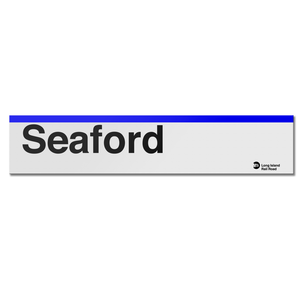 LIRR Seaford Sign – Transit Gifts
