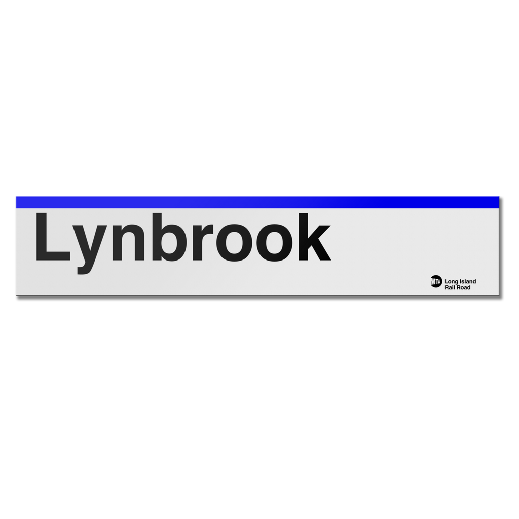 LIRR Lynbrook Sign – Transit Gifts