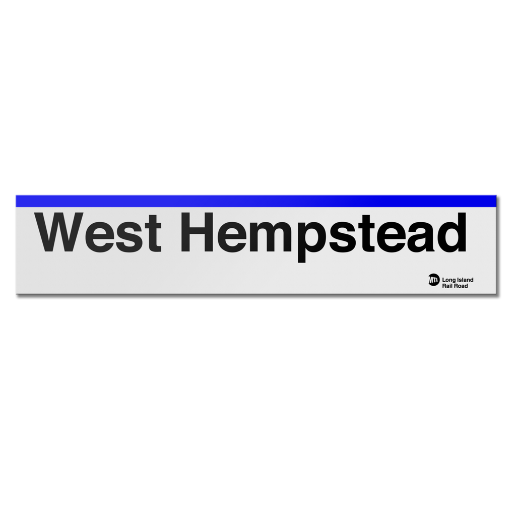 LIRR Westwood Sign – Transit Gifts