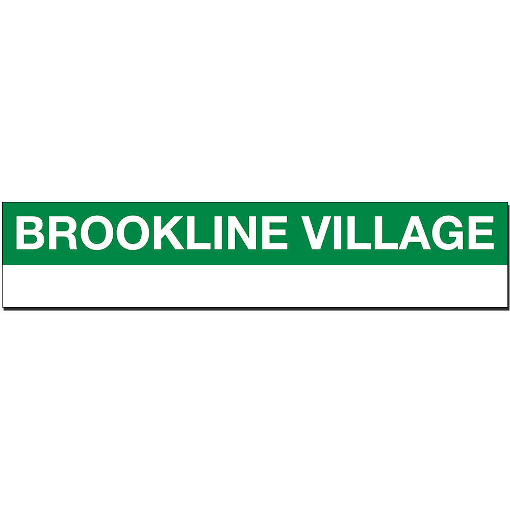 Brookline Village Sign – Transit Gifts