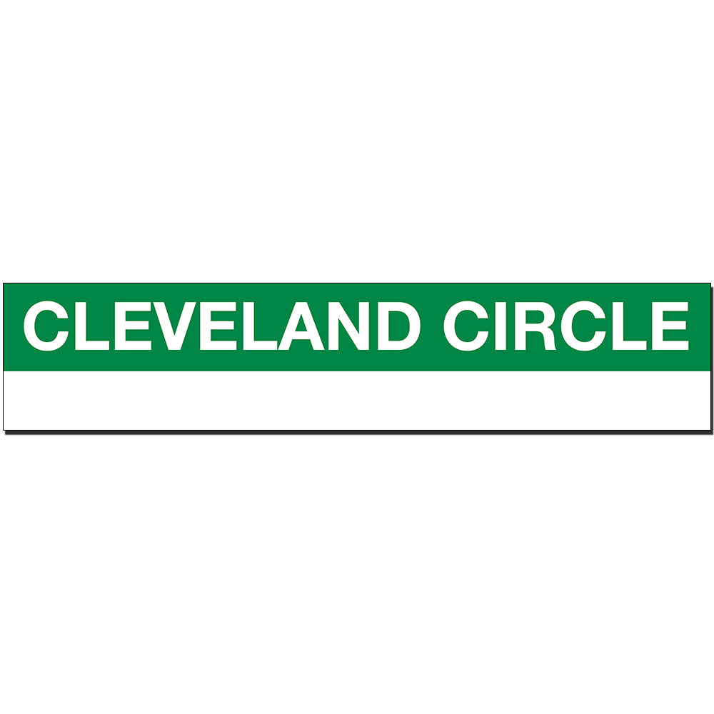 Cleveland Circle Sign – Transit Gifts