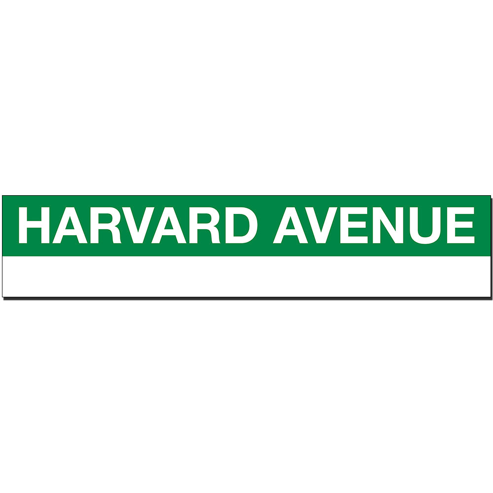 Harvard Avenue Sign – Transit Gifts