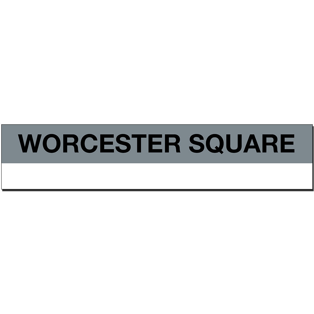 Worcester Square Sign – Transit Gifts