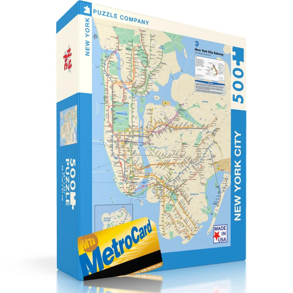 New York City Subway Map Gift Collection – Transit Gifts